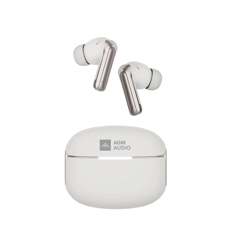 AGM Buds 8 | 13mm Full-Range Sound | -25dB ANC | 6H Music Playtime | I